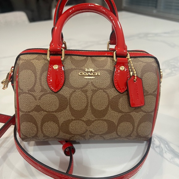Bags | Coach Boxed Mini Rowan Crossbody | Poshmark